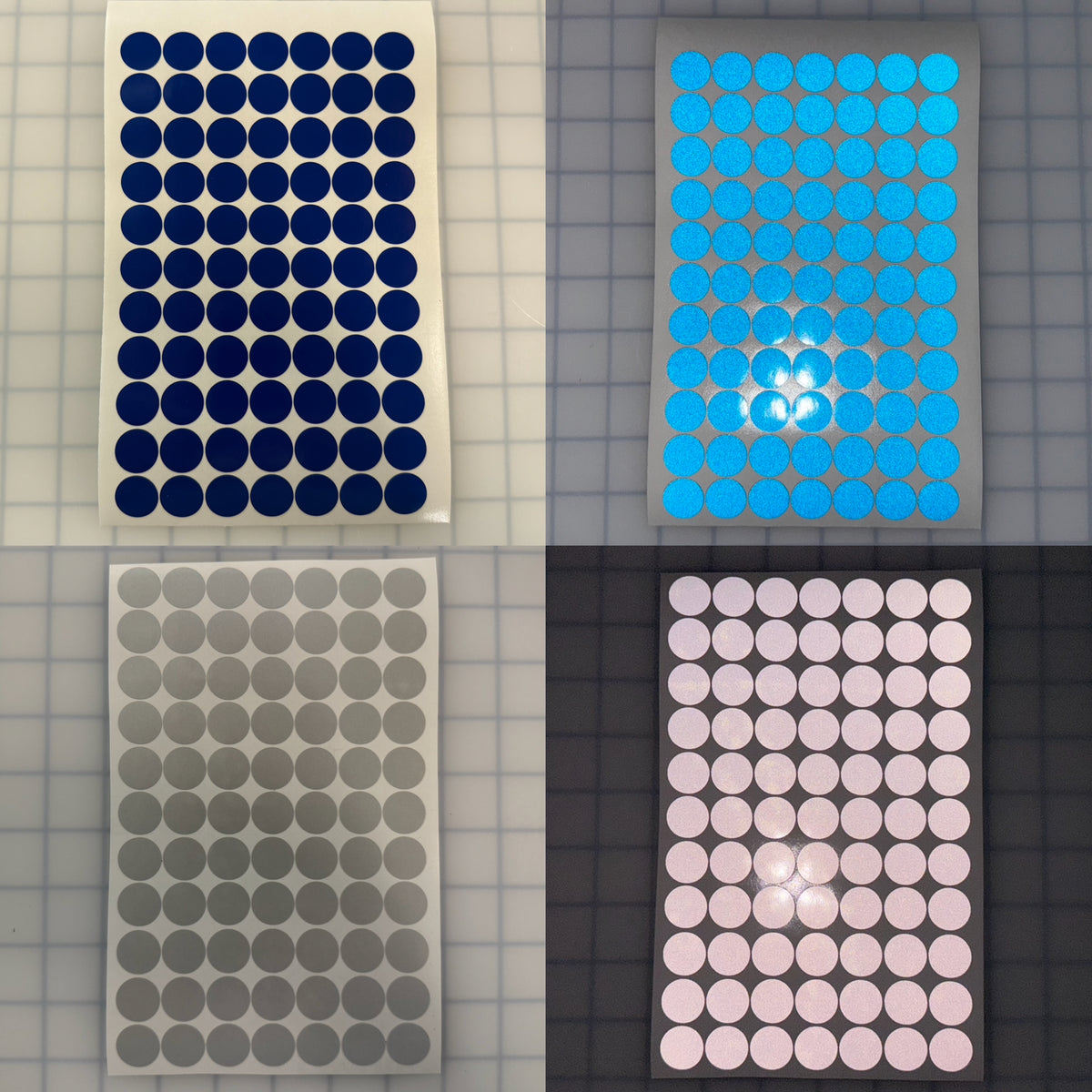 77 Reflective 3/4" ELG Dots Circles – Reflective Pro