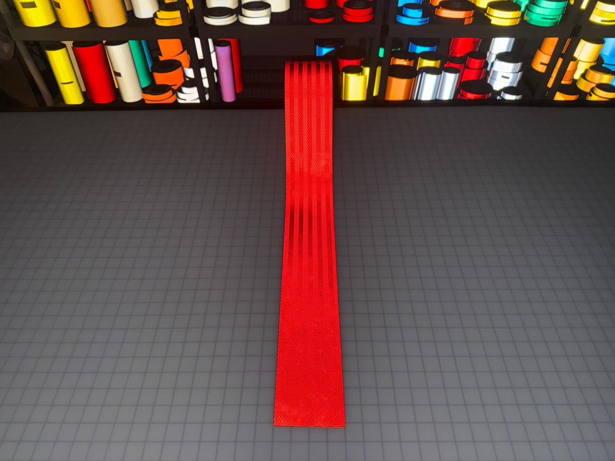 4" Inch Red Reflective Tape 3M 3430 EGP Prismatic (Type 1) – Reflective Pro