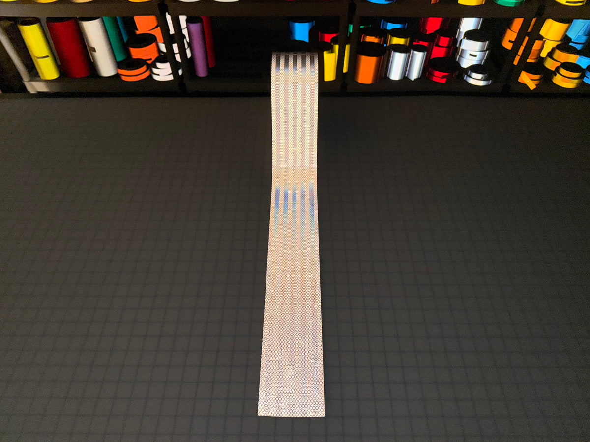 4" Inch White Reflective Tape 3M 3430 EGP Prismatic (Type 1 ...