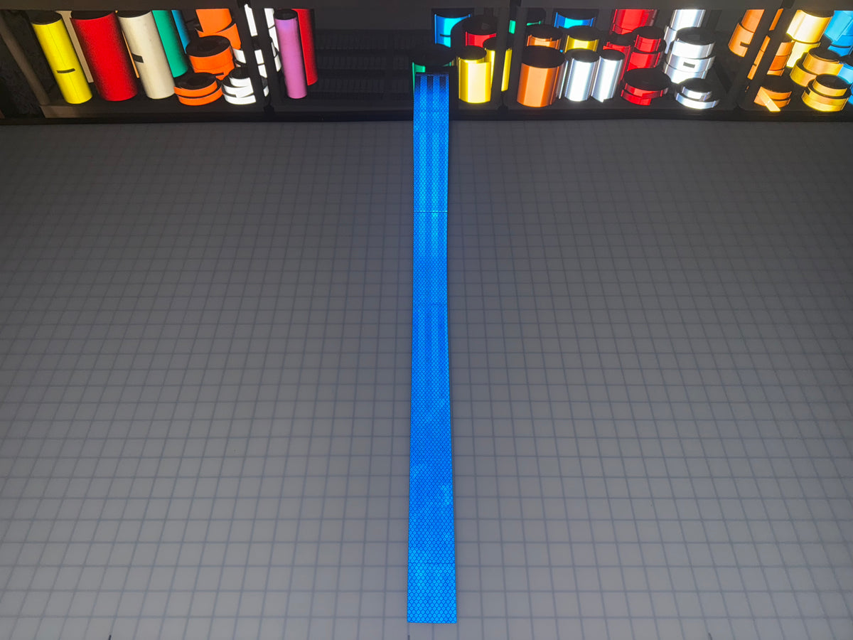 2" Inch Blue Reflective Tape 3M 3430 EGP Prismatic (Type 1 ...