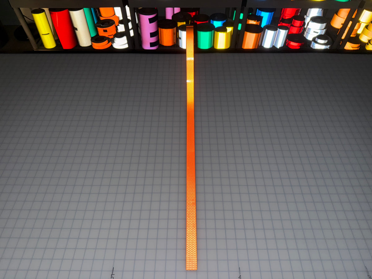 1" Inch Orange Reflective Tape Nikkalite 94000 (Type 4 HIP ...