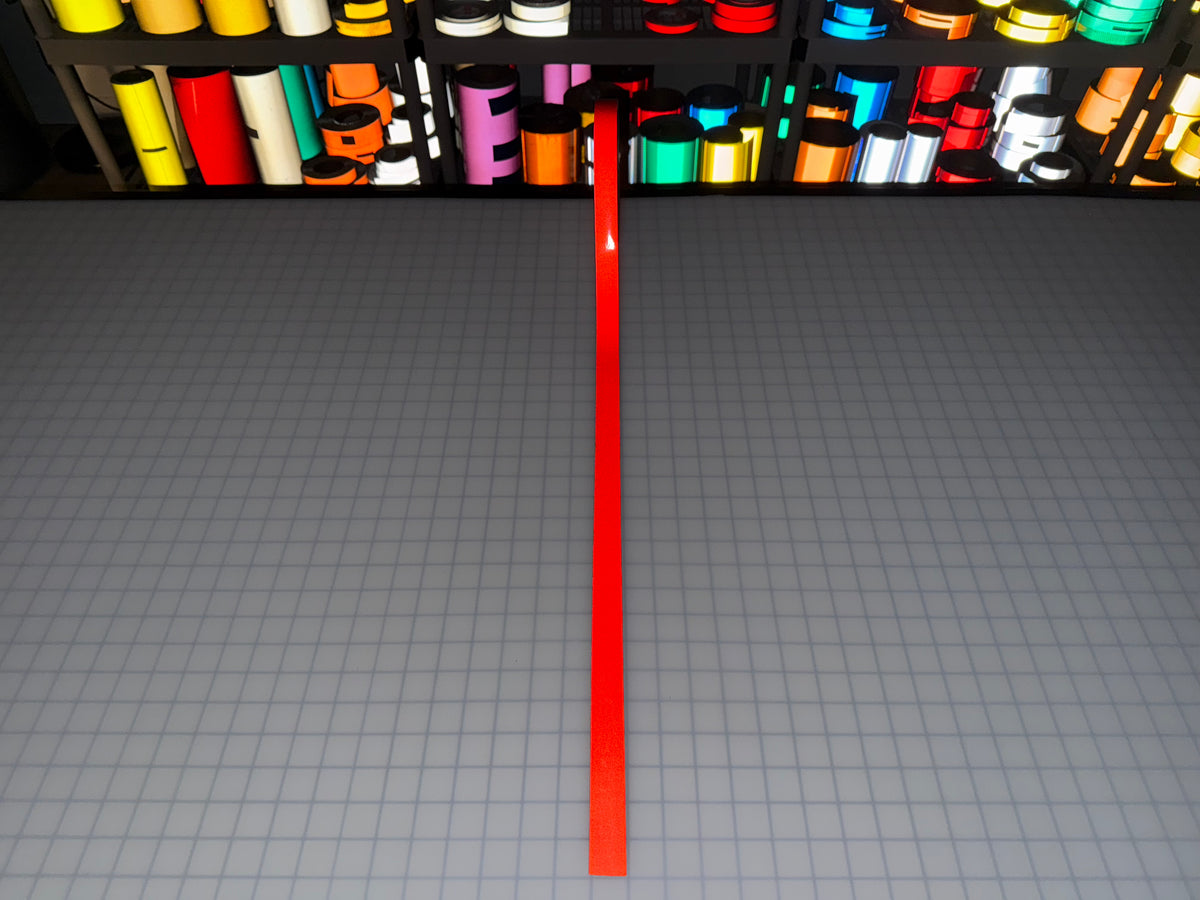 1" Inch Red Reflective Tape Oralite 5700 (Type 1 EG) – Reflective Pro