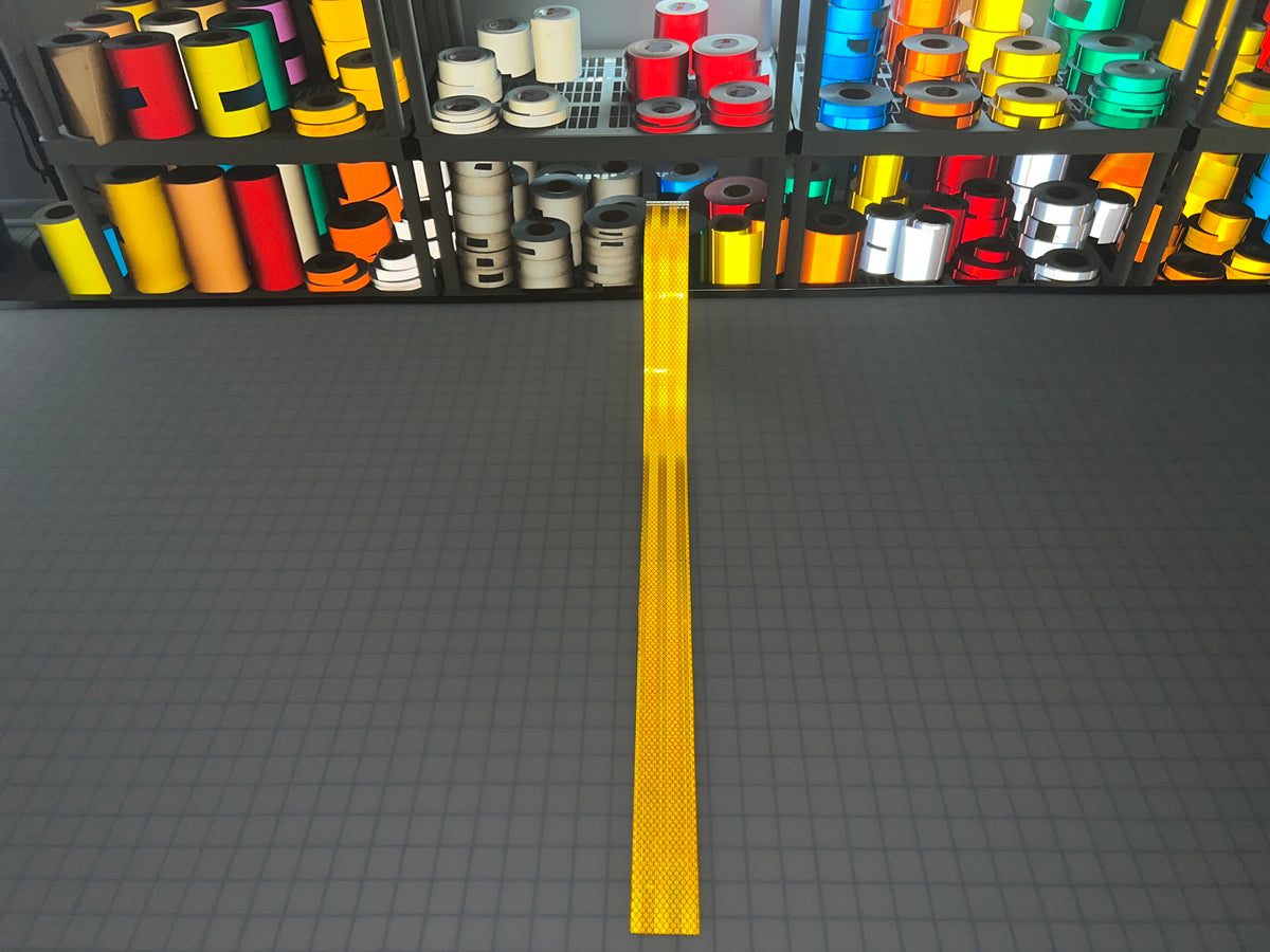 2" Inch Yellow Reflective Tape 3M 3930 HIP – Reflective Pro