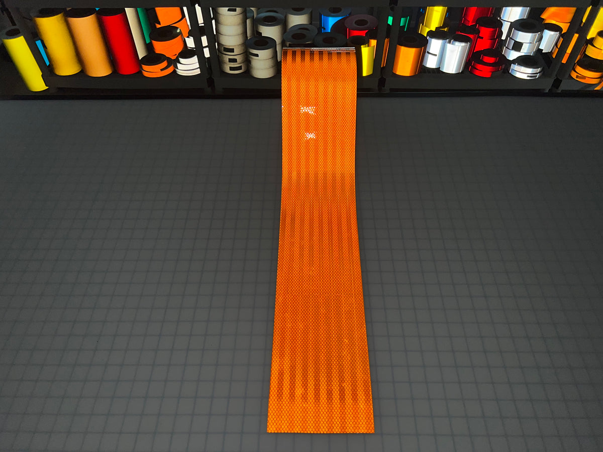 6" Inch Orange Reflective Tape 3M 3930 HIP – Reflective Pro