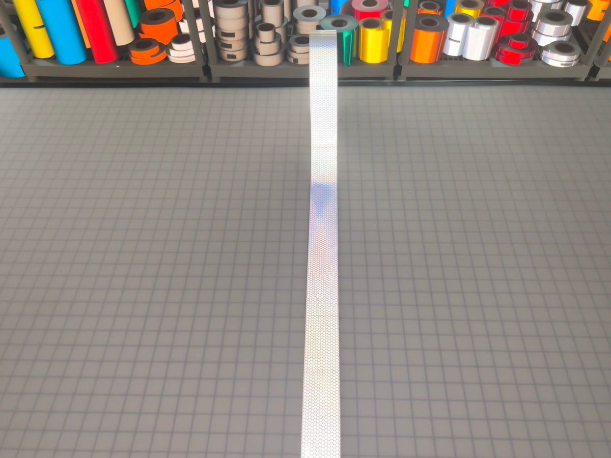 2" Inch White Reflective Tape Nikkalite 94000 (Type 4 HIP) – Reflective Pro