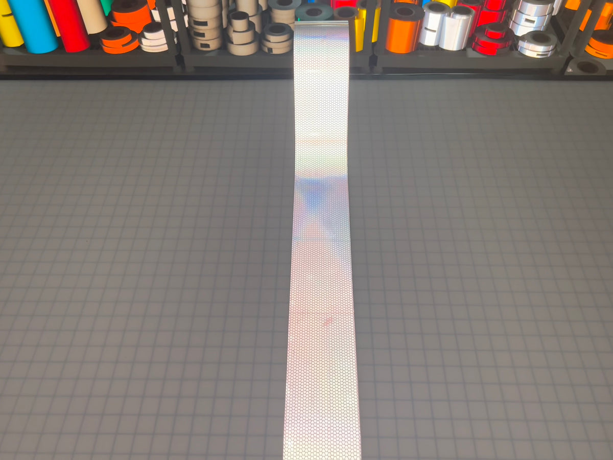 4" Inch White Reflective Tape Nikkalite 94000 (Type 4 HIP) – Reflective Pro