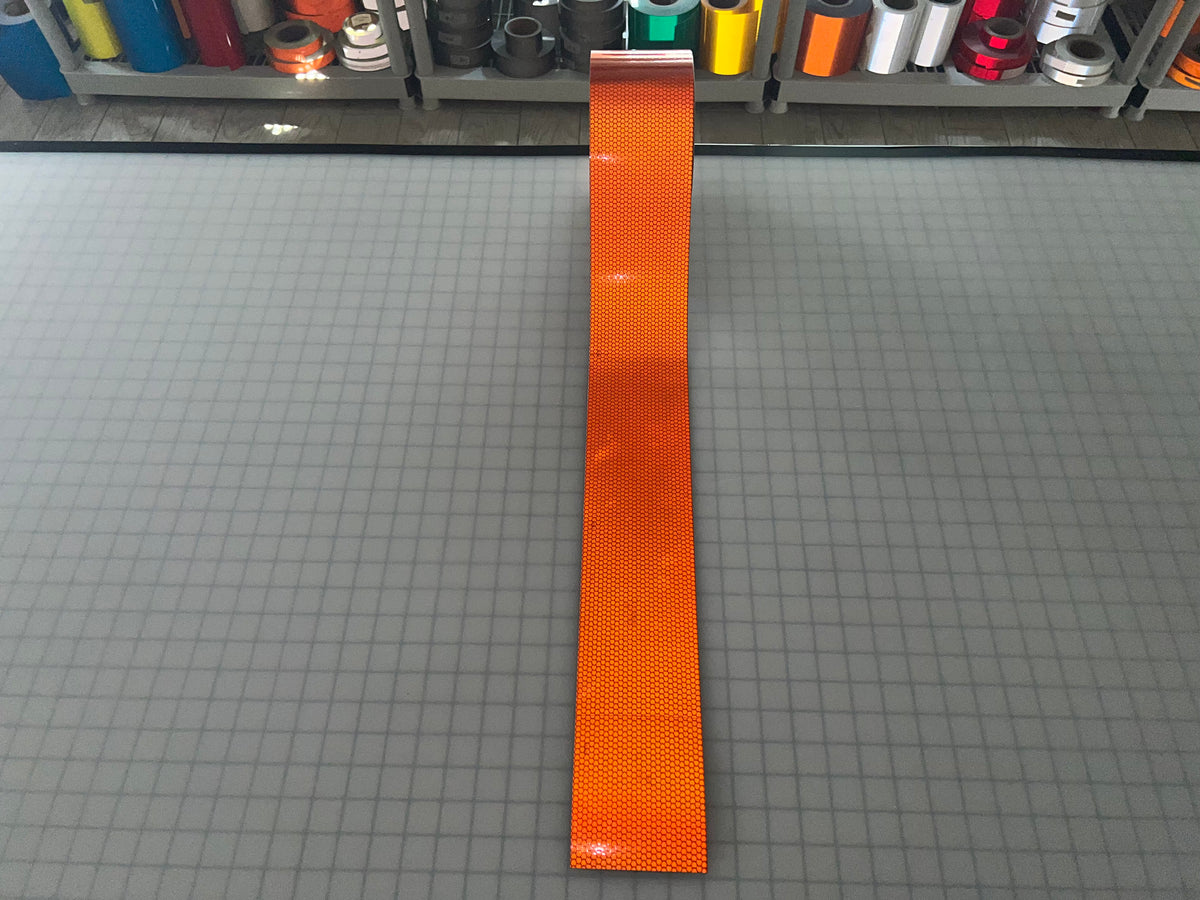 4" Inch Orange Reflective Tape Nikkalite 94000 (Type 4 HIP ...