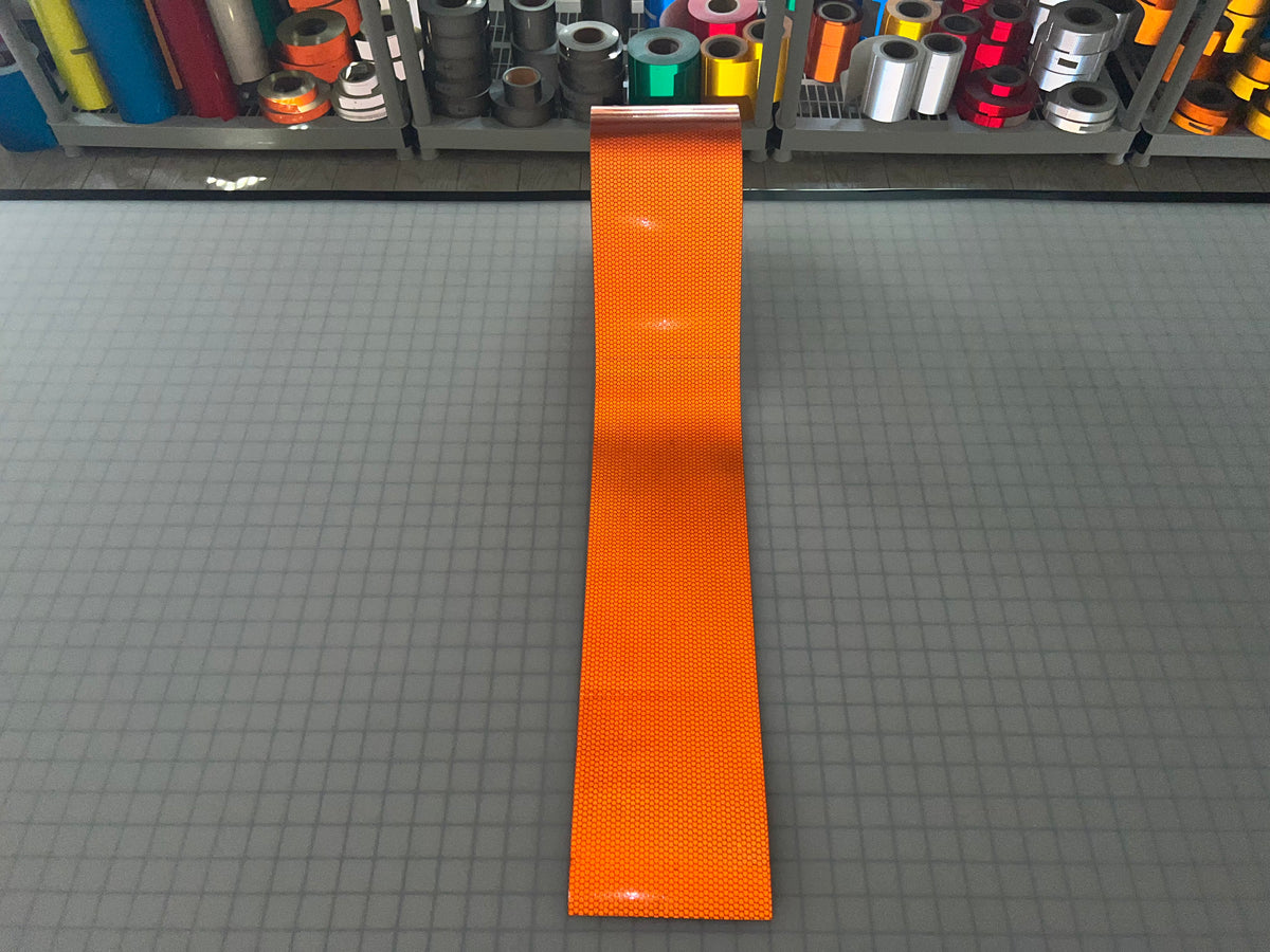 6" Inch Orange Reflective Tape Nikkalite 94000 (Type 4 HIP ...