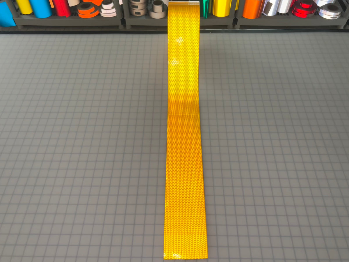 4" Inch Yellow Reflective Tape Nikkalite 94000 (Type 4 HIP ...